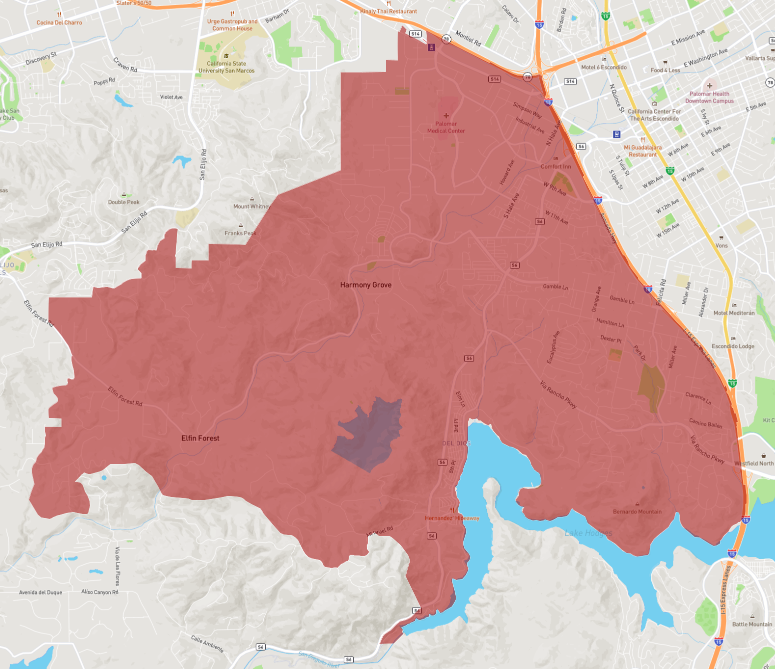 Zip Code 92029 - AtlasBig.com