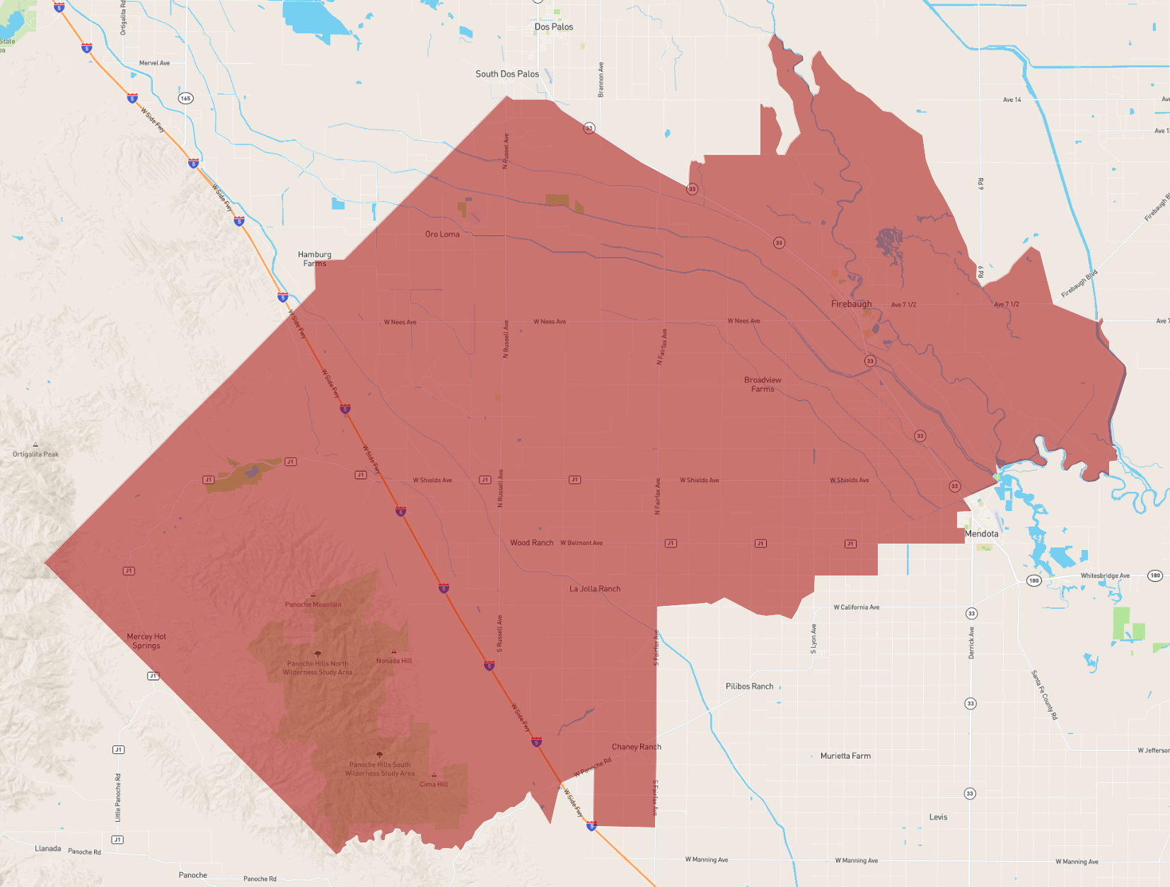 Zip Code 93622 - AtlasBig.com