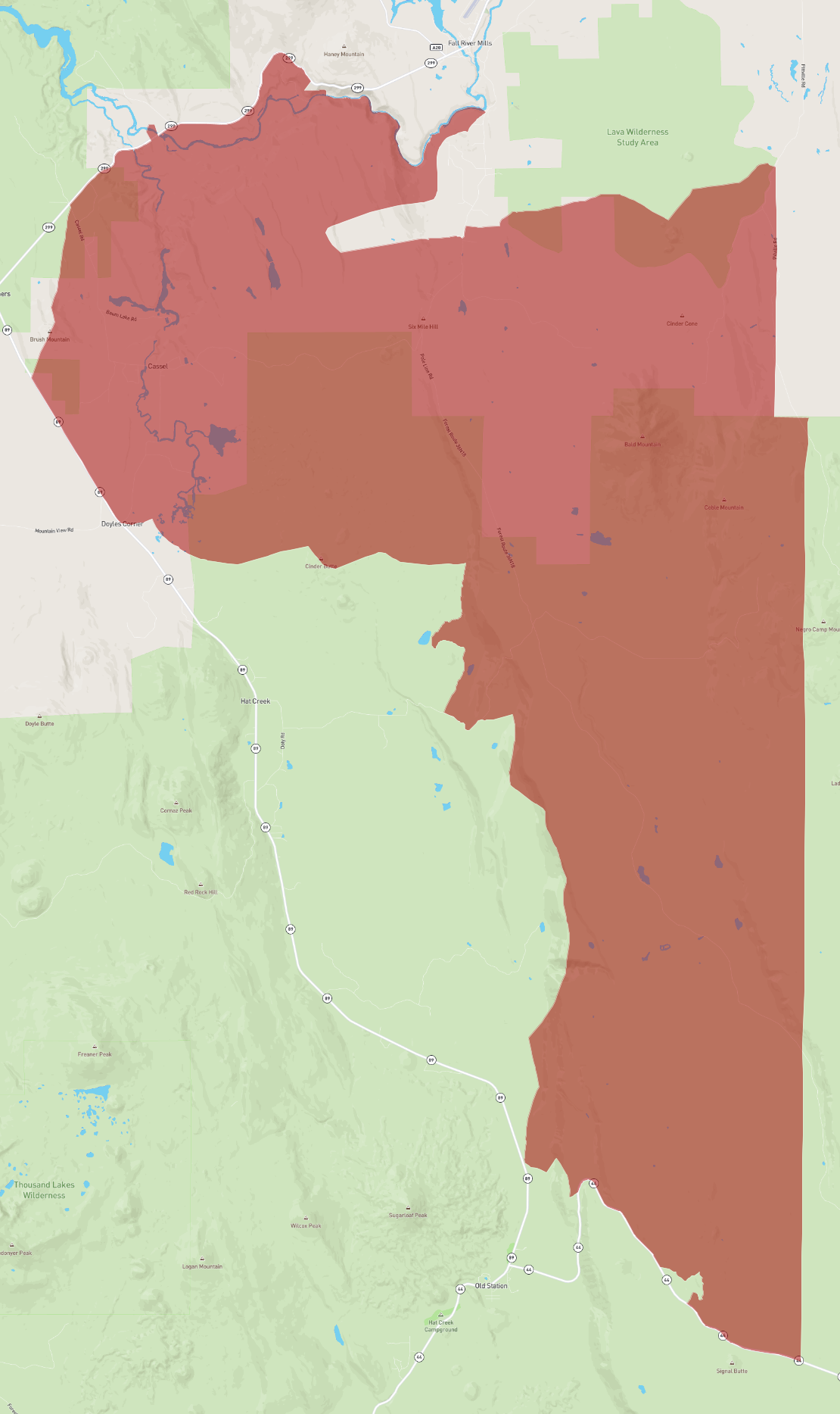 Zip Code 96016 - AtlasBig.com