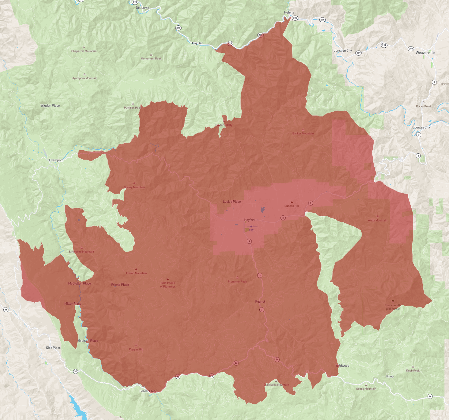 Zip Code 96041 - AtlasBig.com