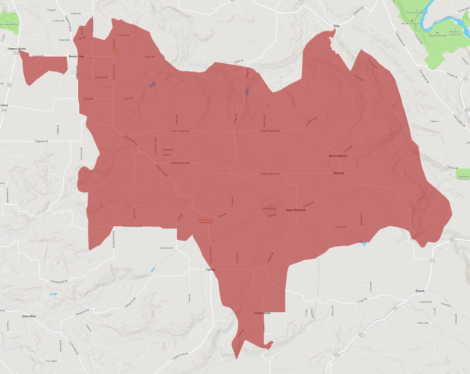 Zip Code 97004 - AtlasBig.com