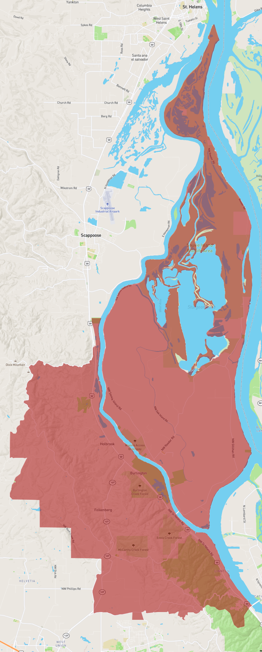 Zip Code 97231 - AtlasBig.com