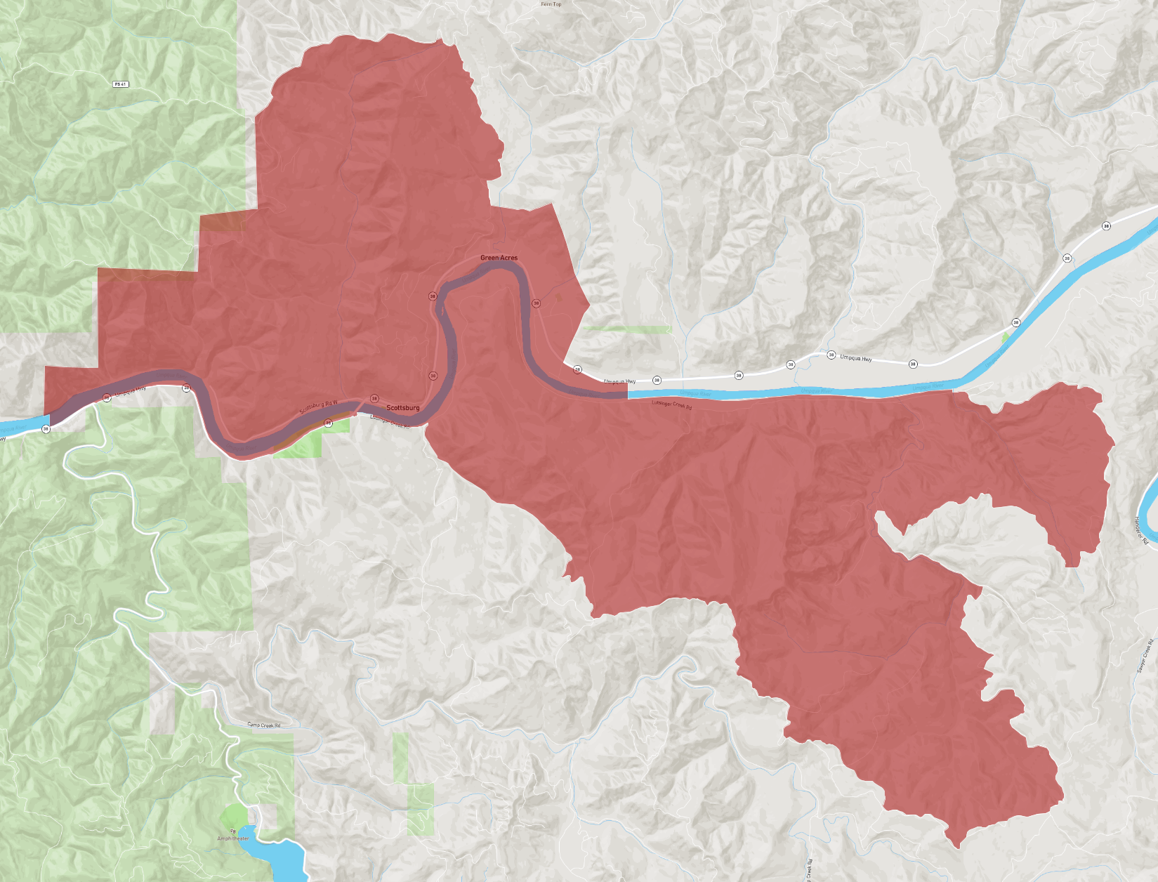 Zip Code 97473 - AtlasBig.com