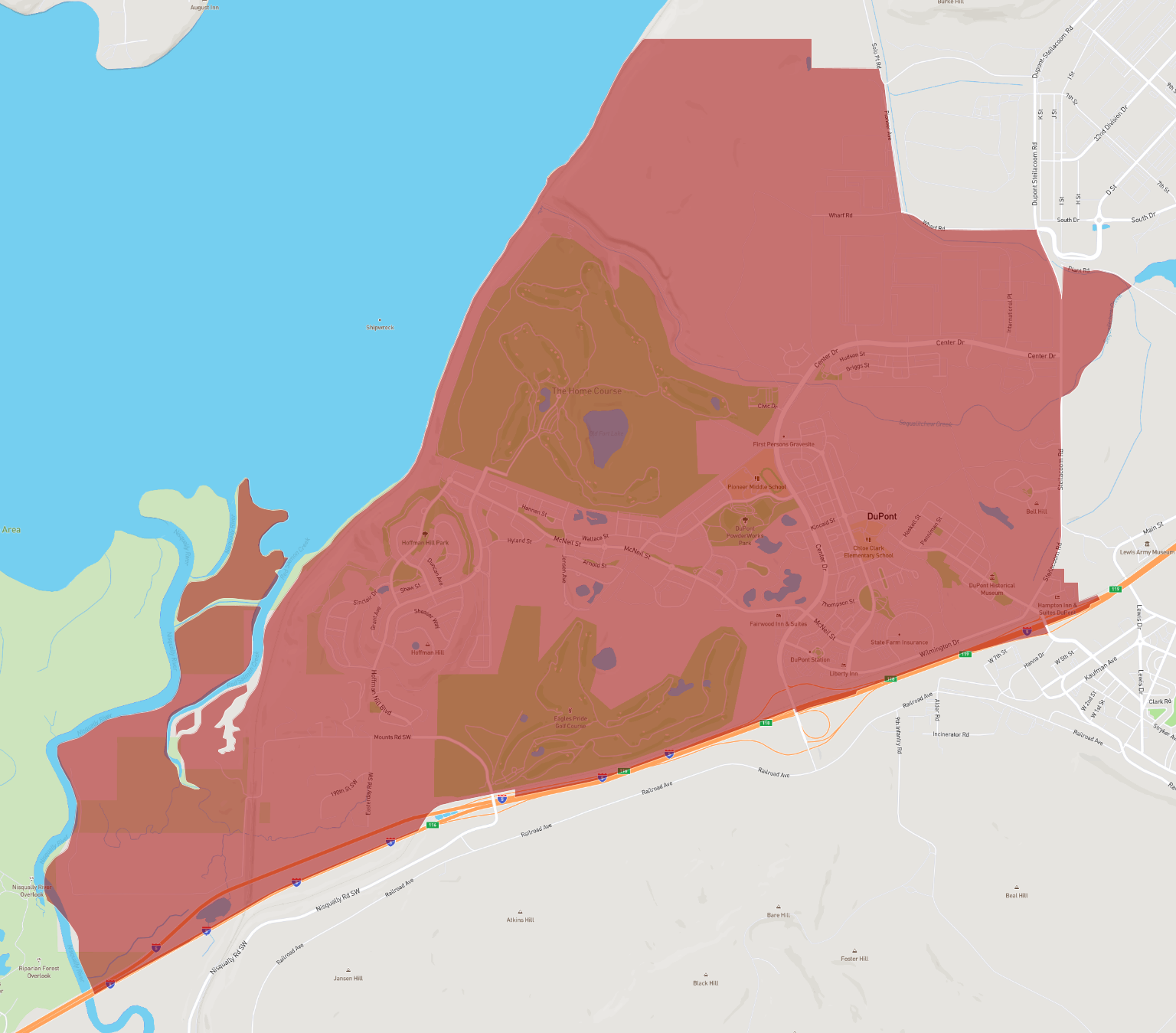 Zip Code 98327 - AtlasBig.com