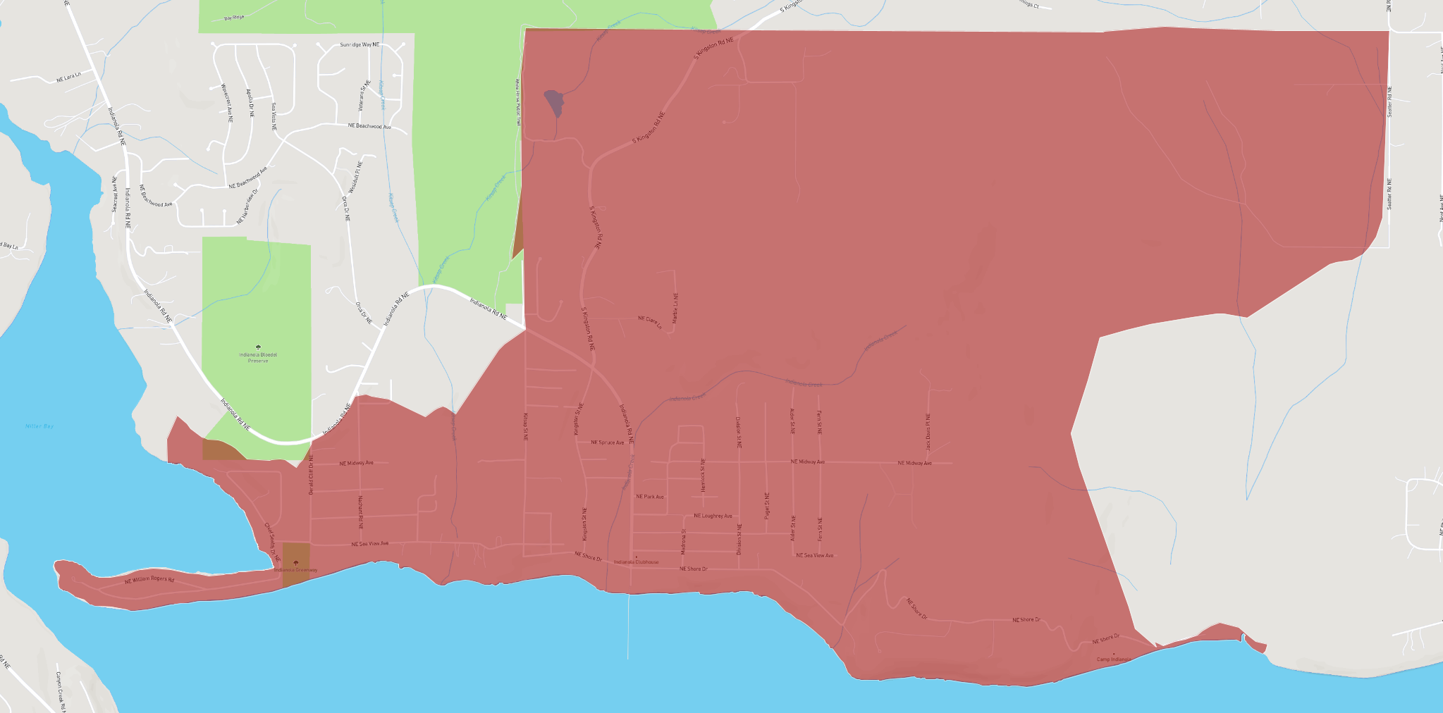 Zip Code 98342 - AtlasBig.com