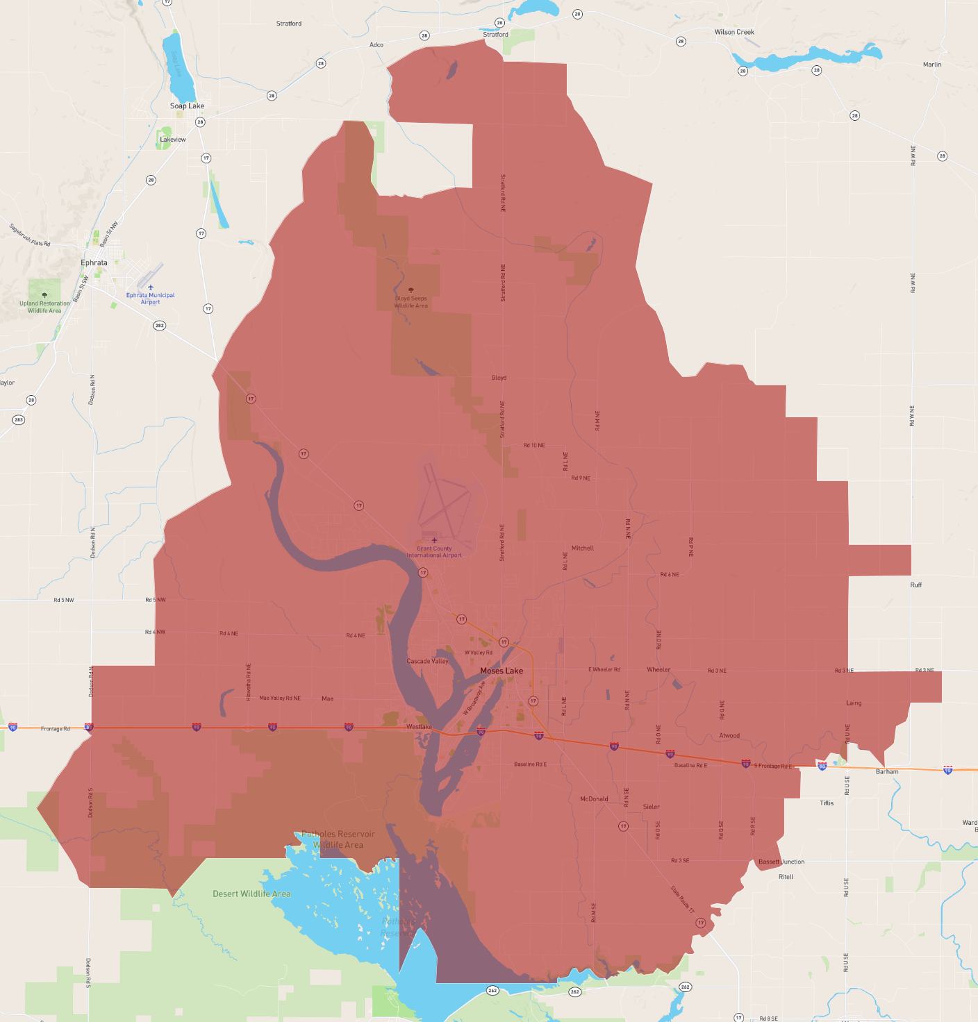 Zip Code 98837 - AtlasBig.com