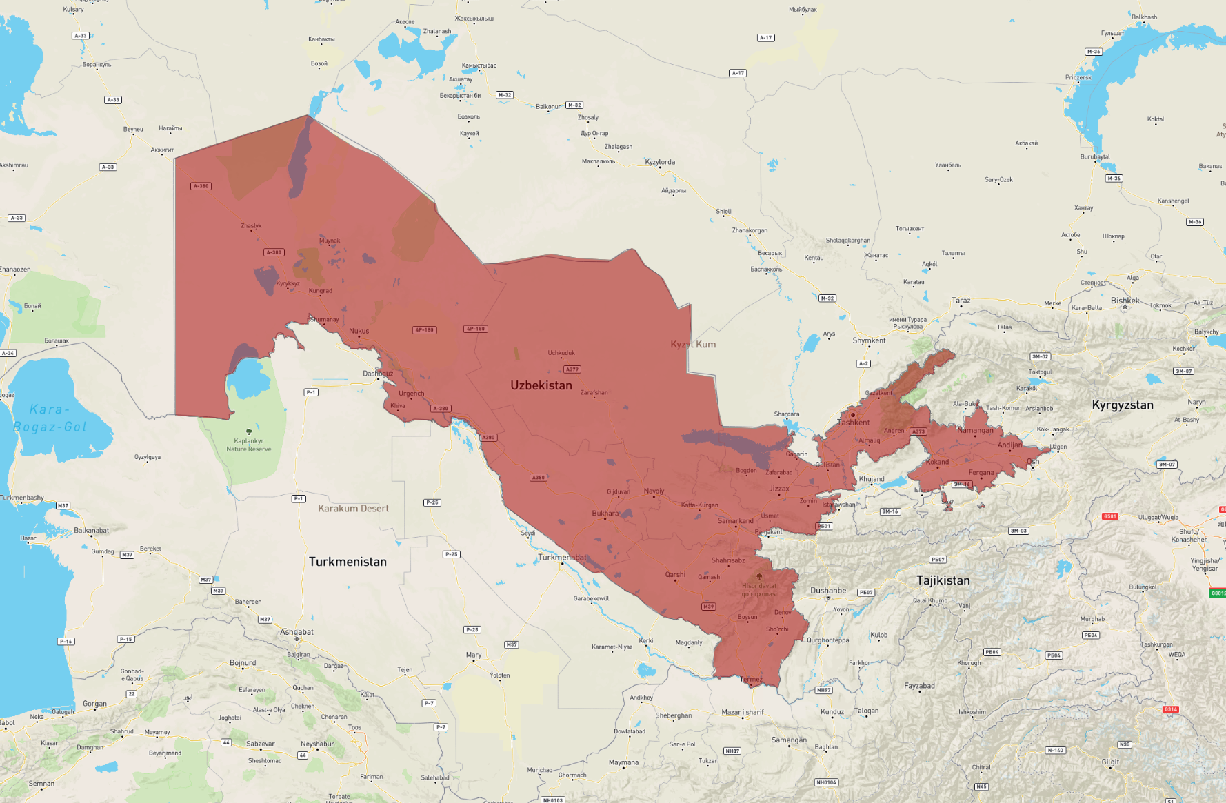 Uzbekistan - AtlasBig.com