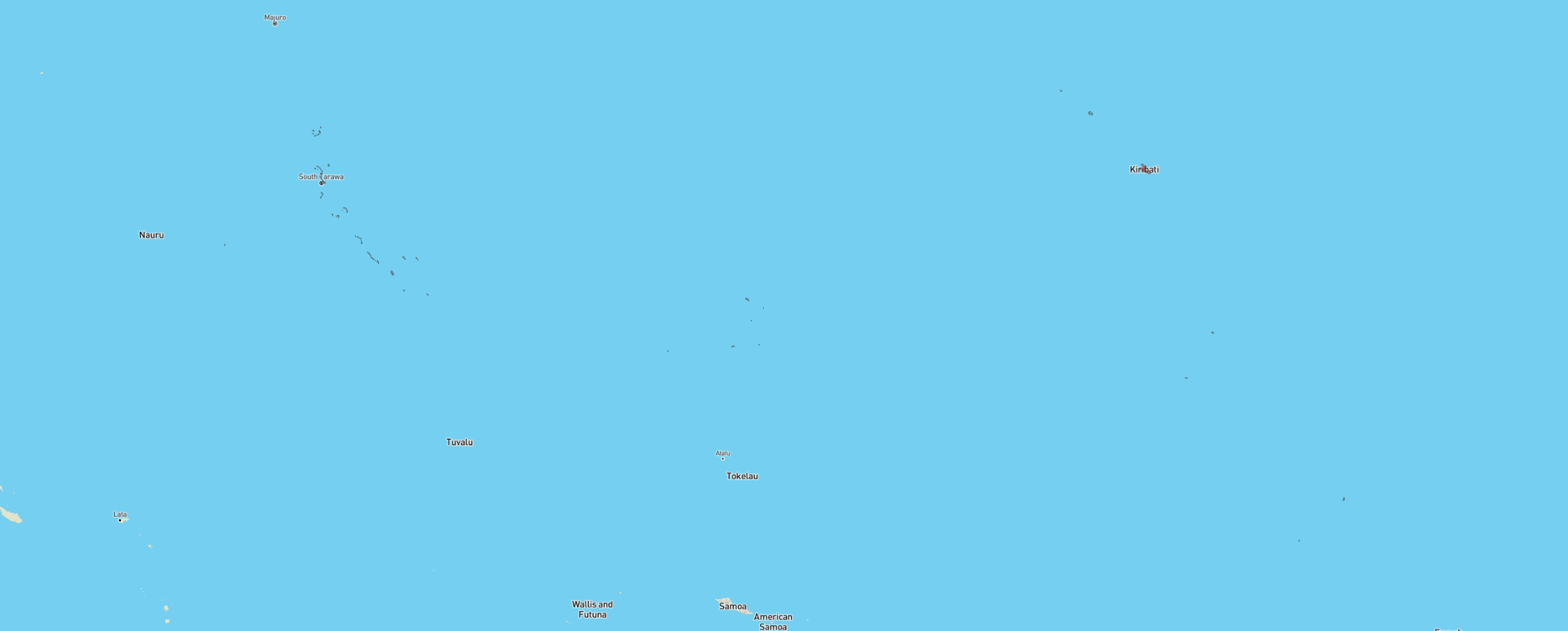 Kiribati - AtlasBig.com