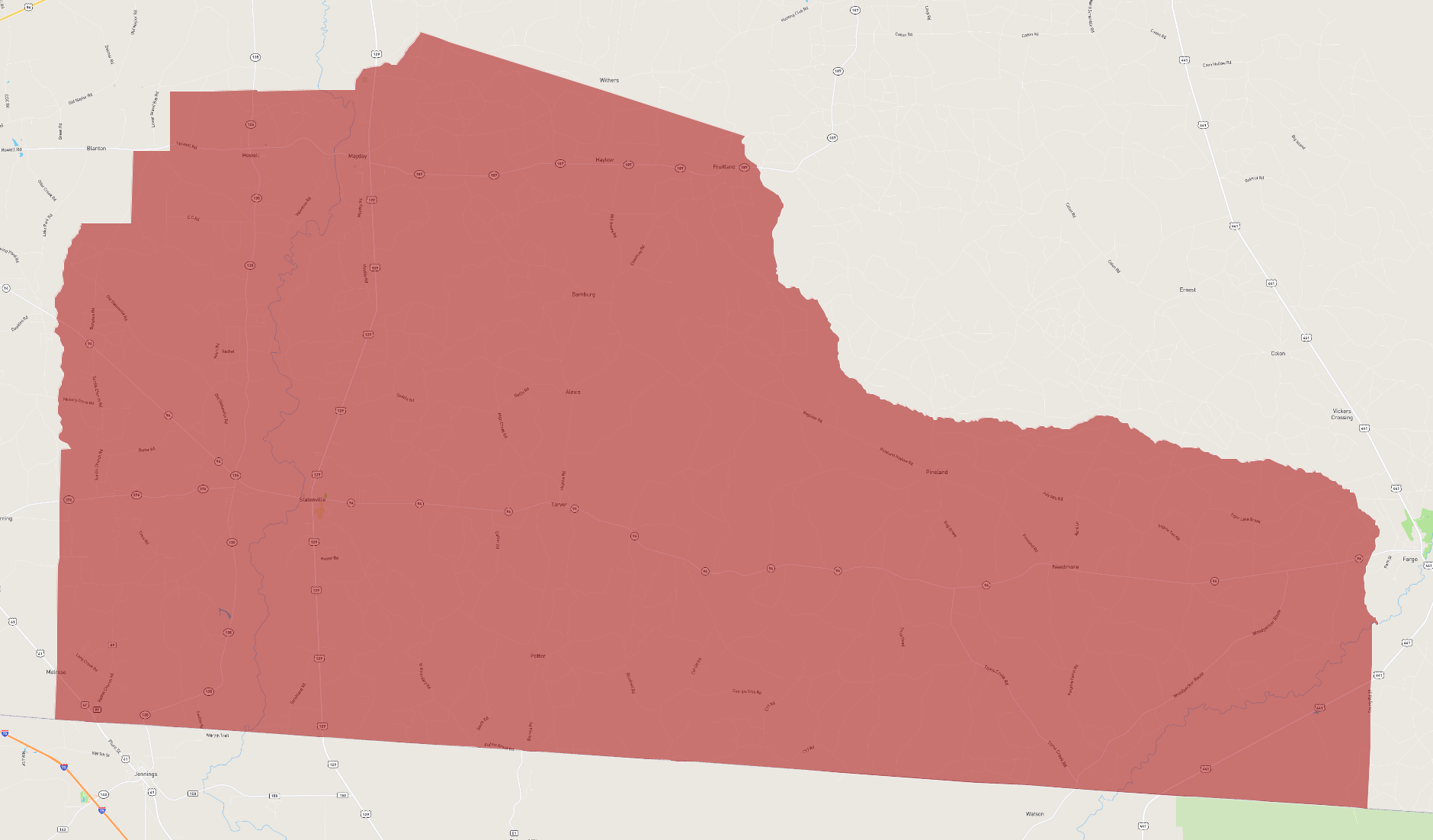 Georgia Echols County