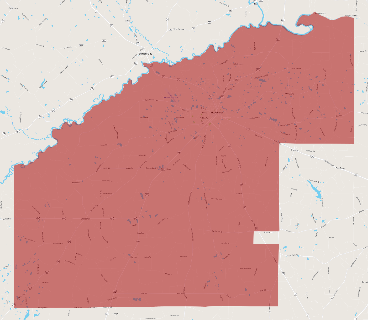 Georgia Jeff Davis County