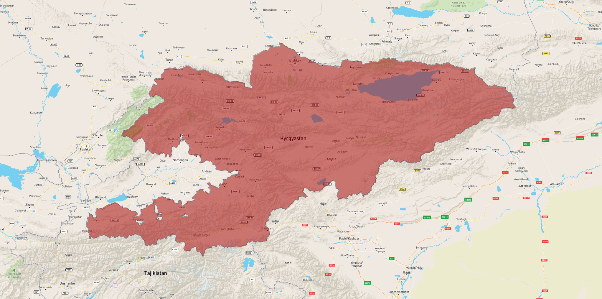 Kirgistan - AtlasBig.com