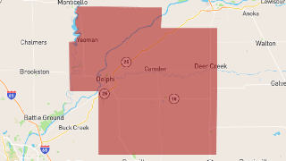 Indiana Carroll County - AtlasBig.com