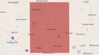 Indiana Rush County - AtlasBig.com