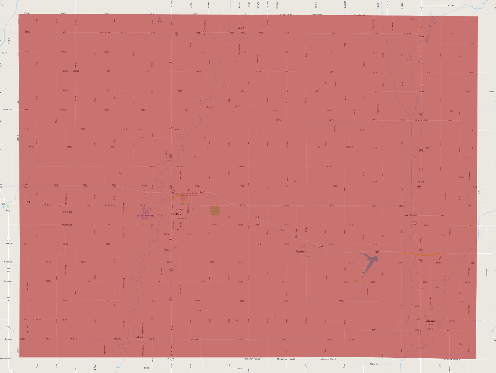 Iowa Montgomery County