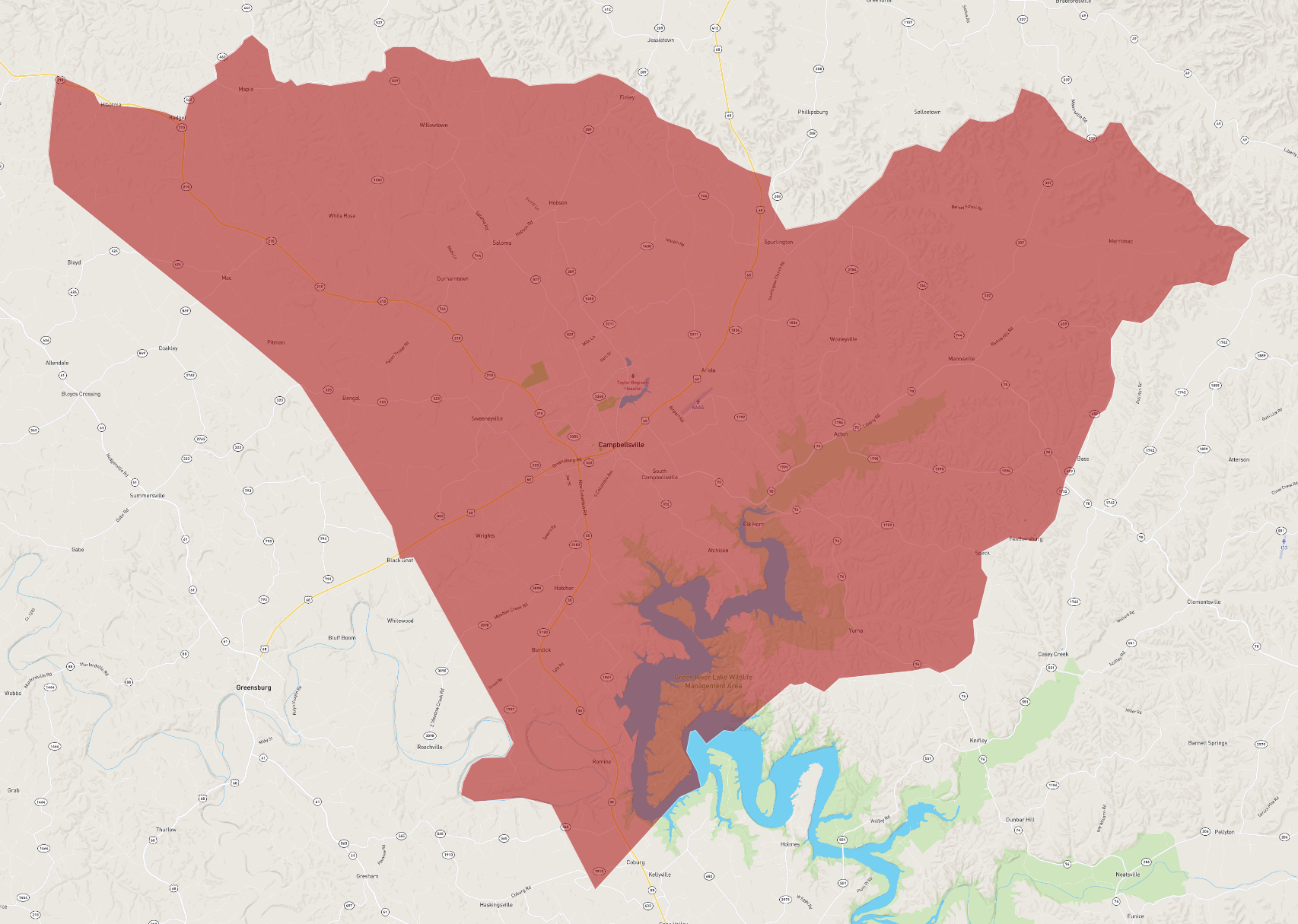 Kentucky Taylor County