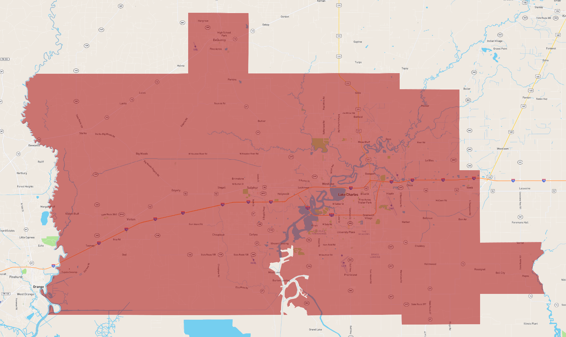 Louisiana Calcasieu Parish