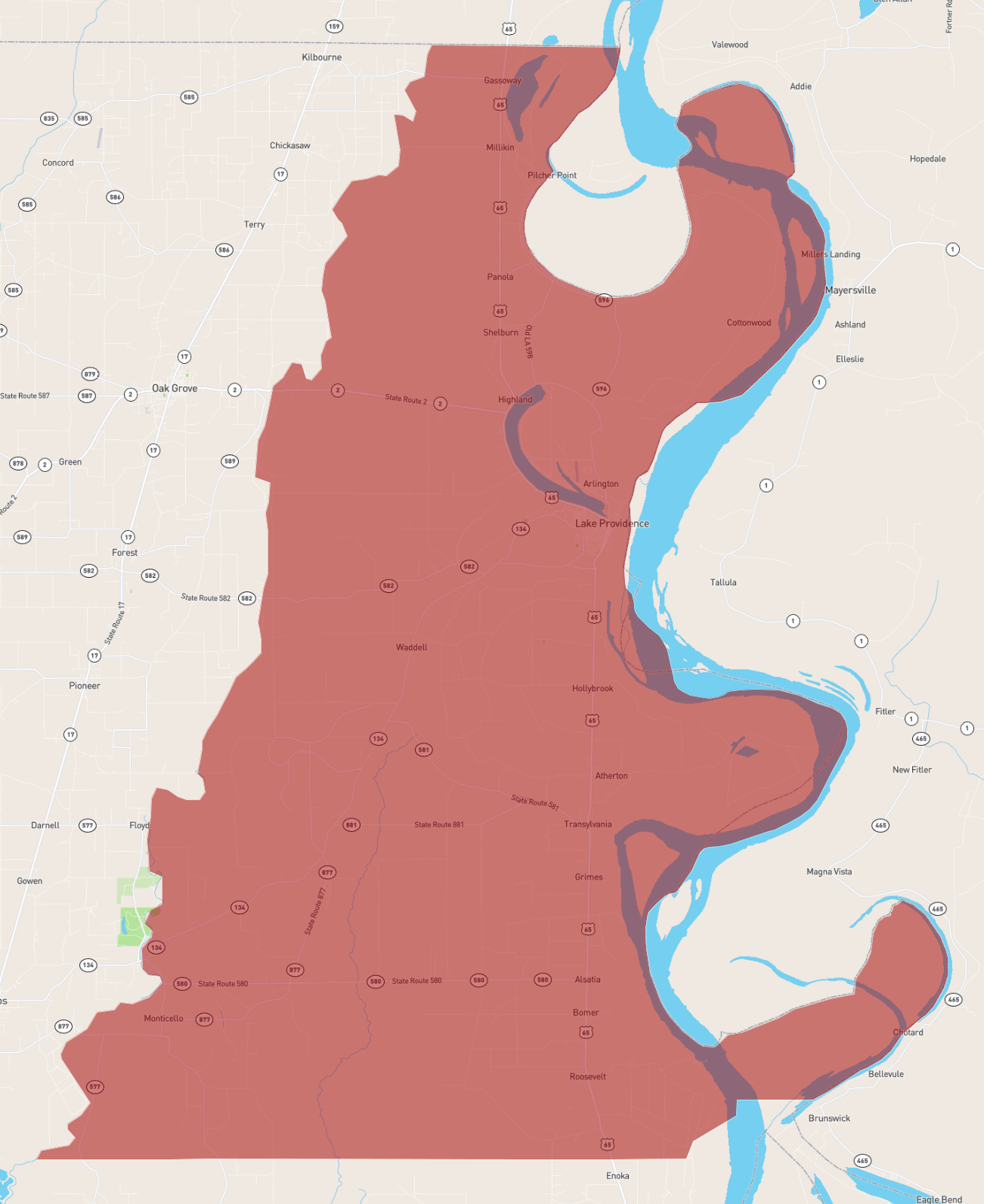 Louisiana East Carroll Parish