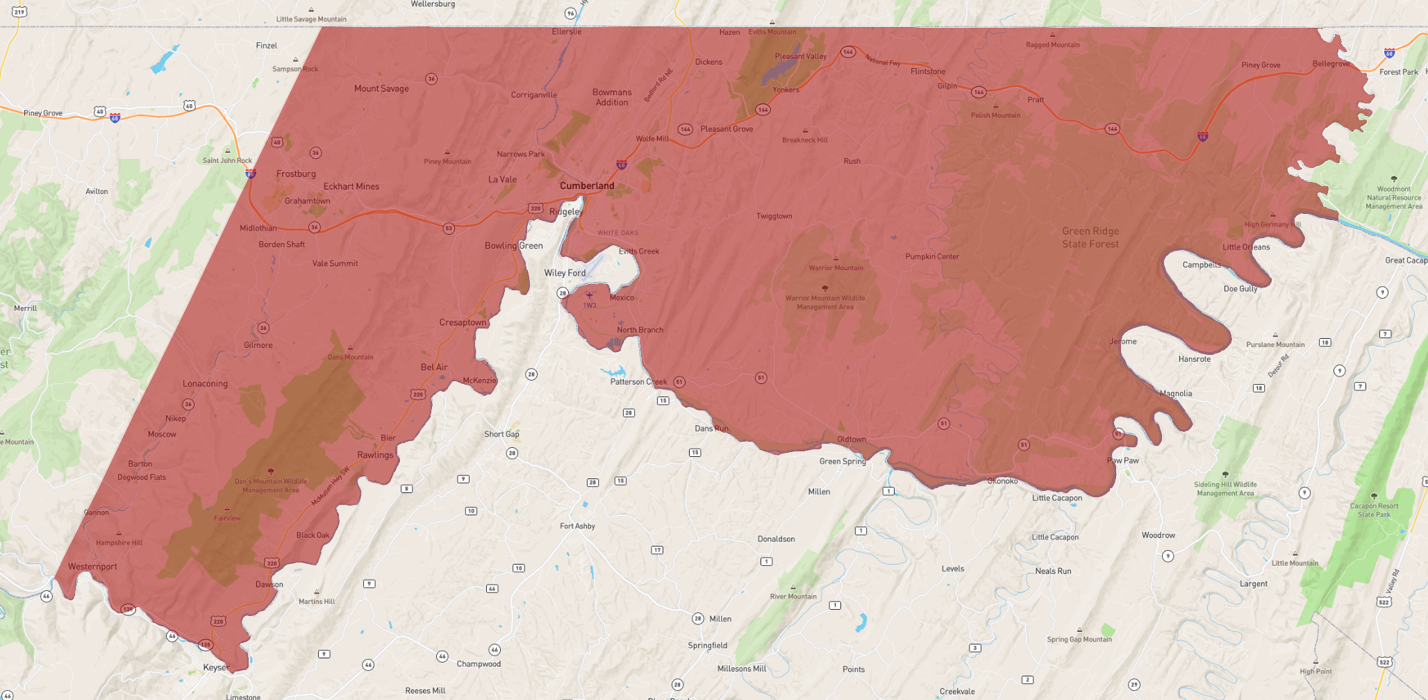 Maryland Allegany County
