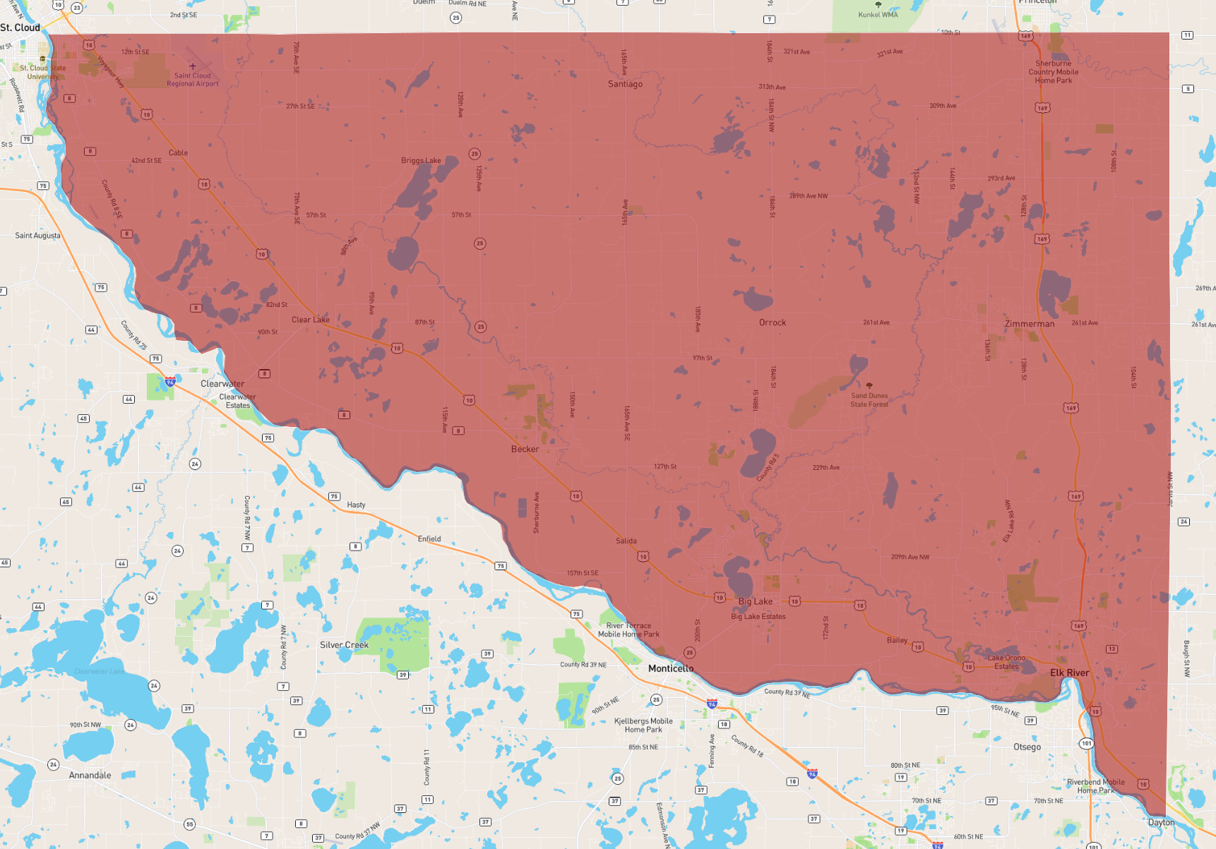 Minnesota Sherburne County