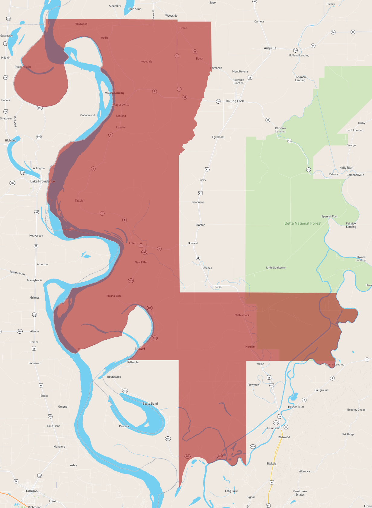 Mississippi Issaquena County