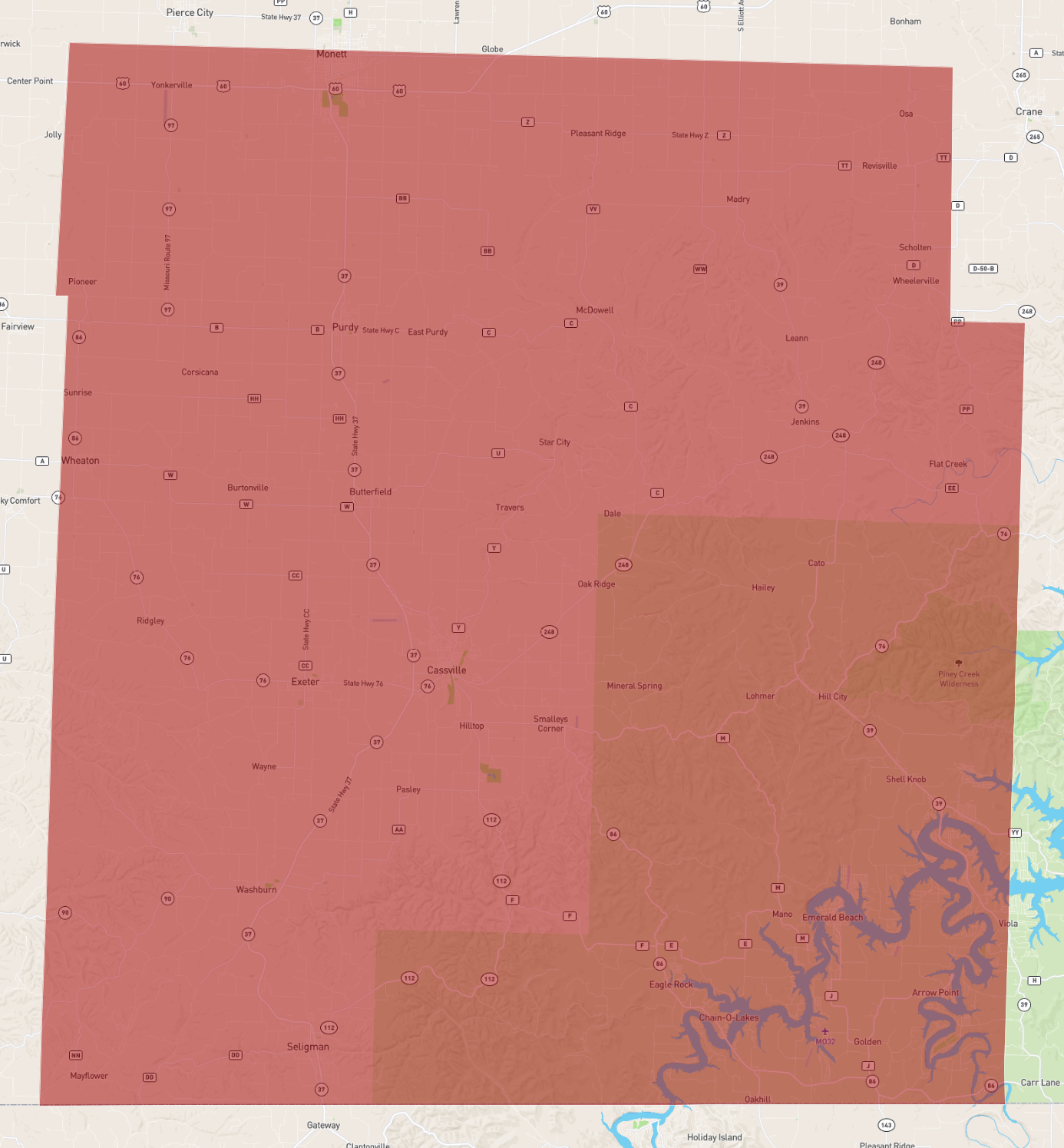 Missouri Barry County