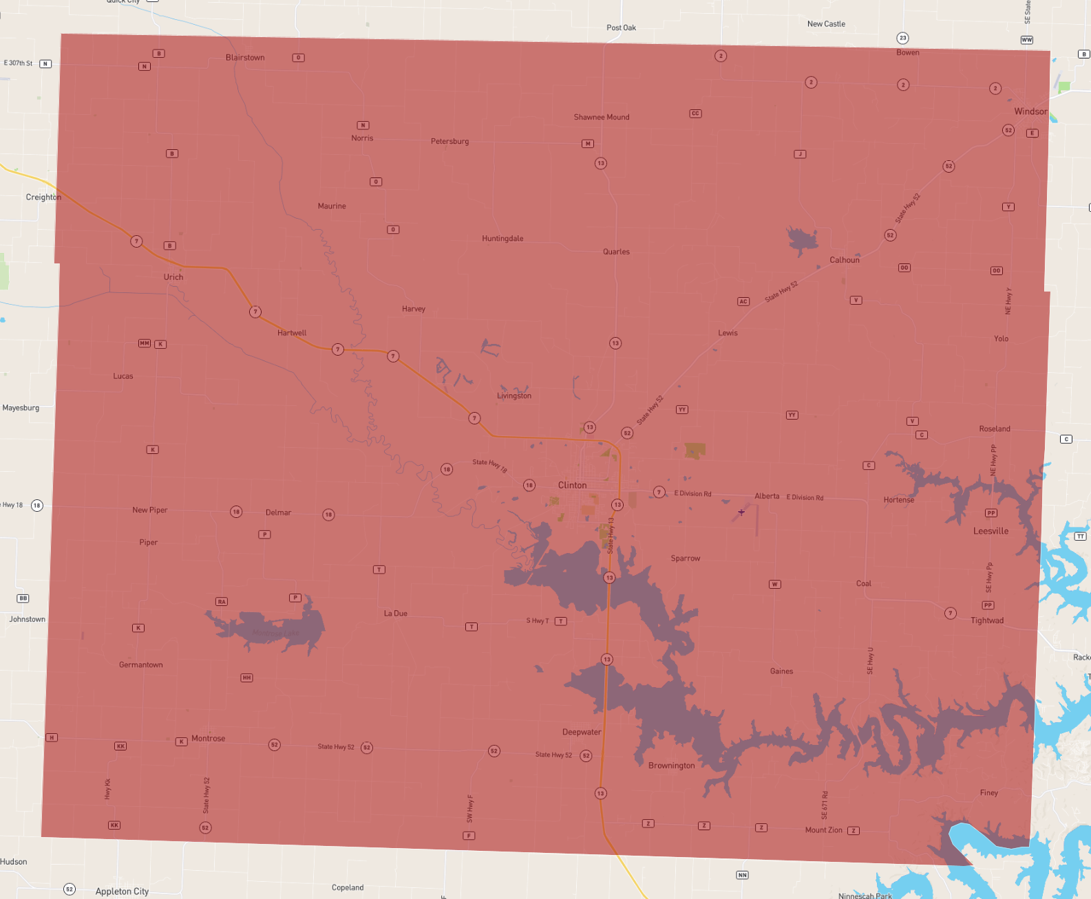Missouri Henry County