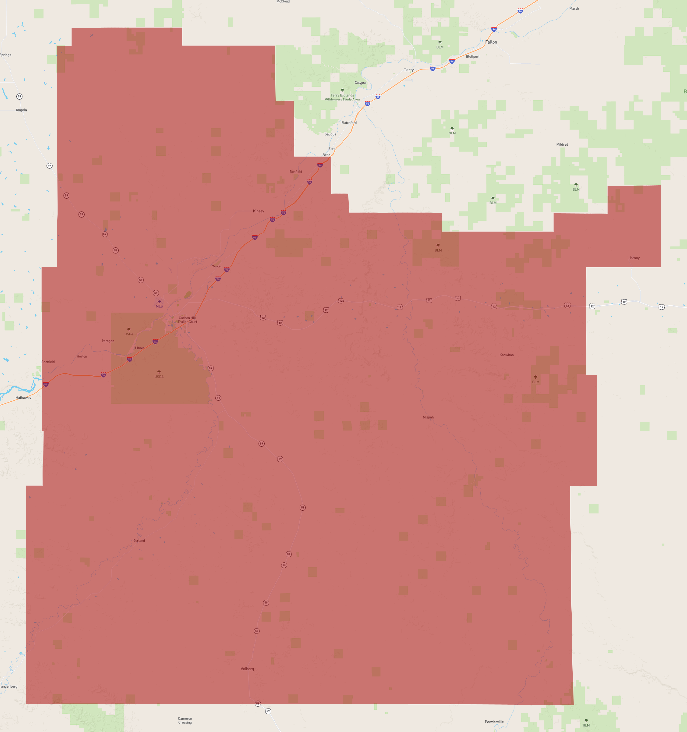 Montana Custer County