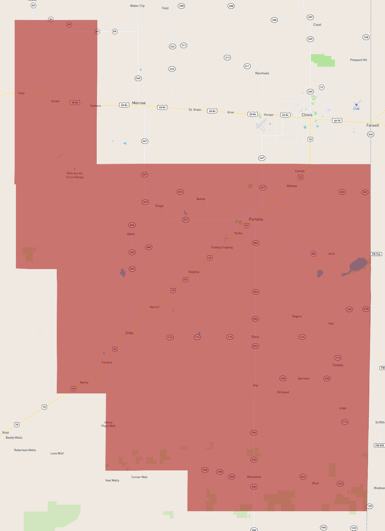 New Mexico Roosevelt County