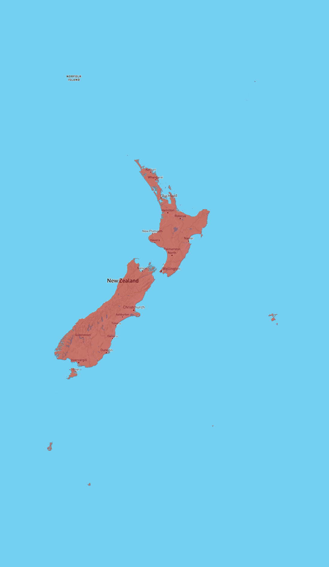 New Zealand - AtlasBig.com