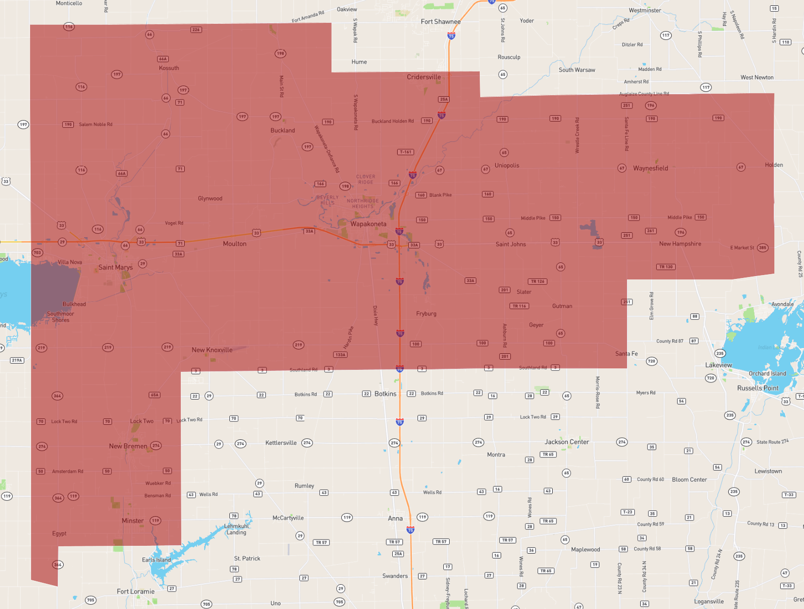 Ohio Auglaize County