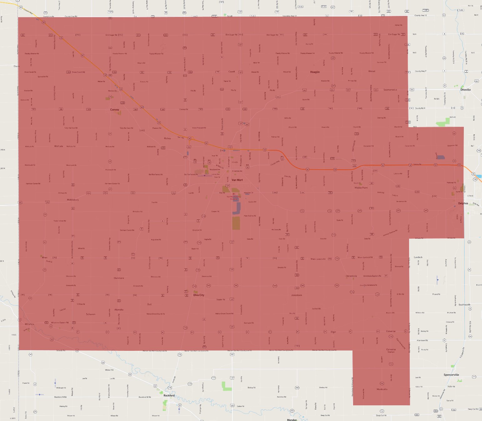 Ohio Van Wert County