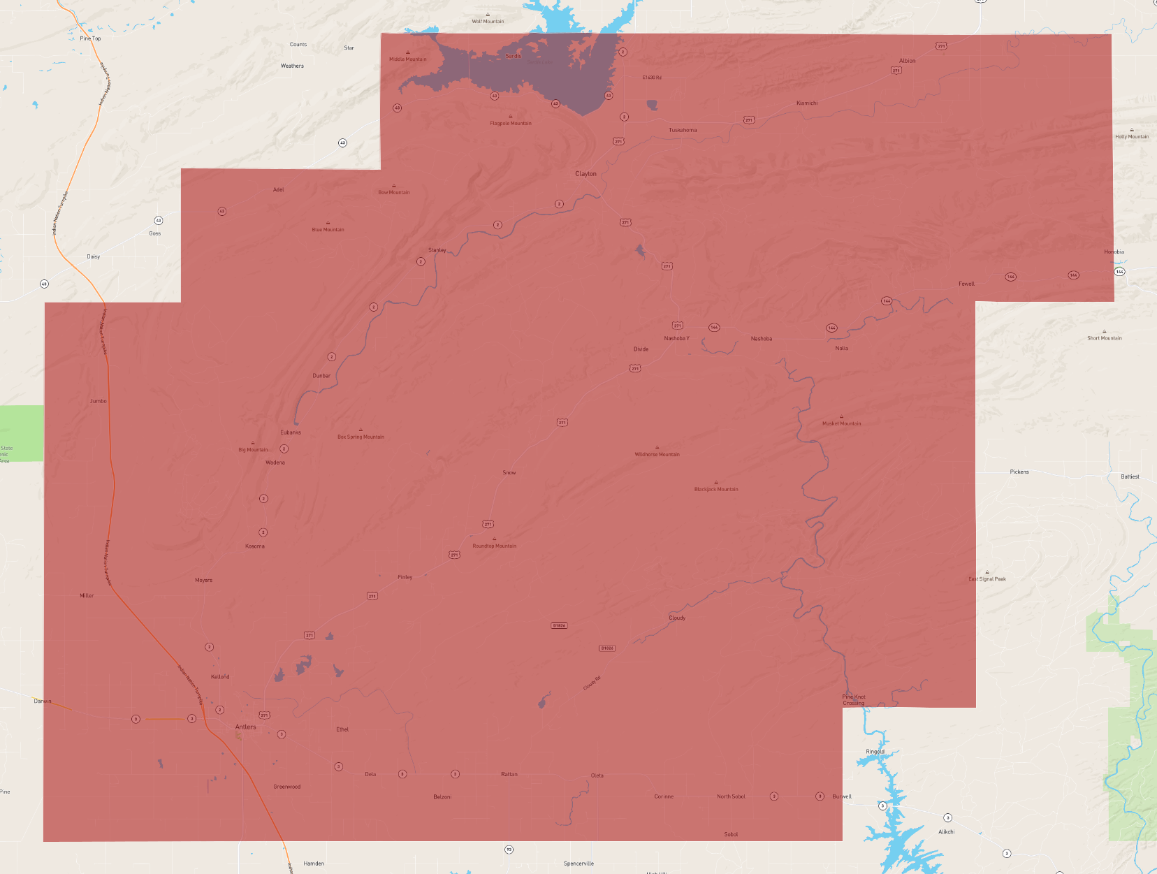 Oklahoma Pushmataha County