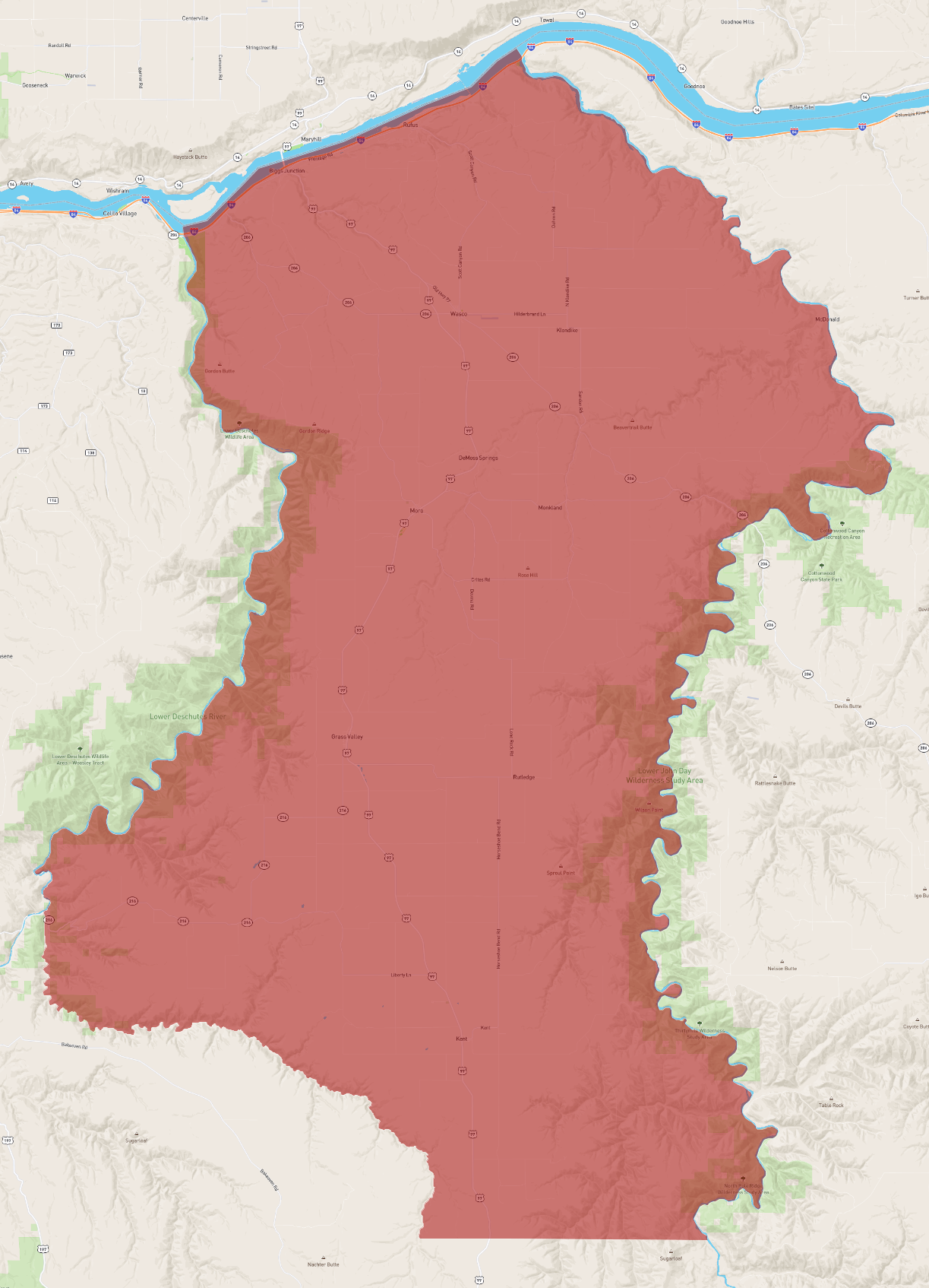 Oregon Sherman County