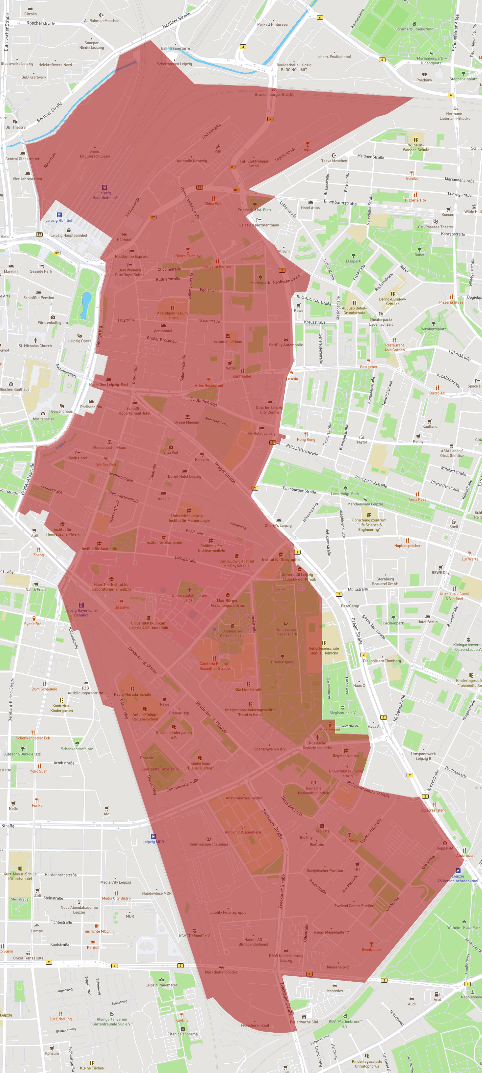 Postleitzahl 04103 - Leipzig - AtlasBig.com