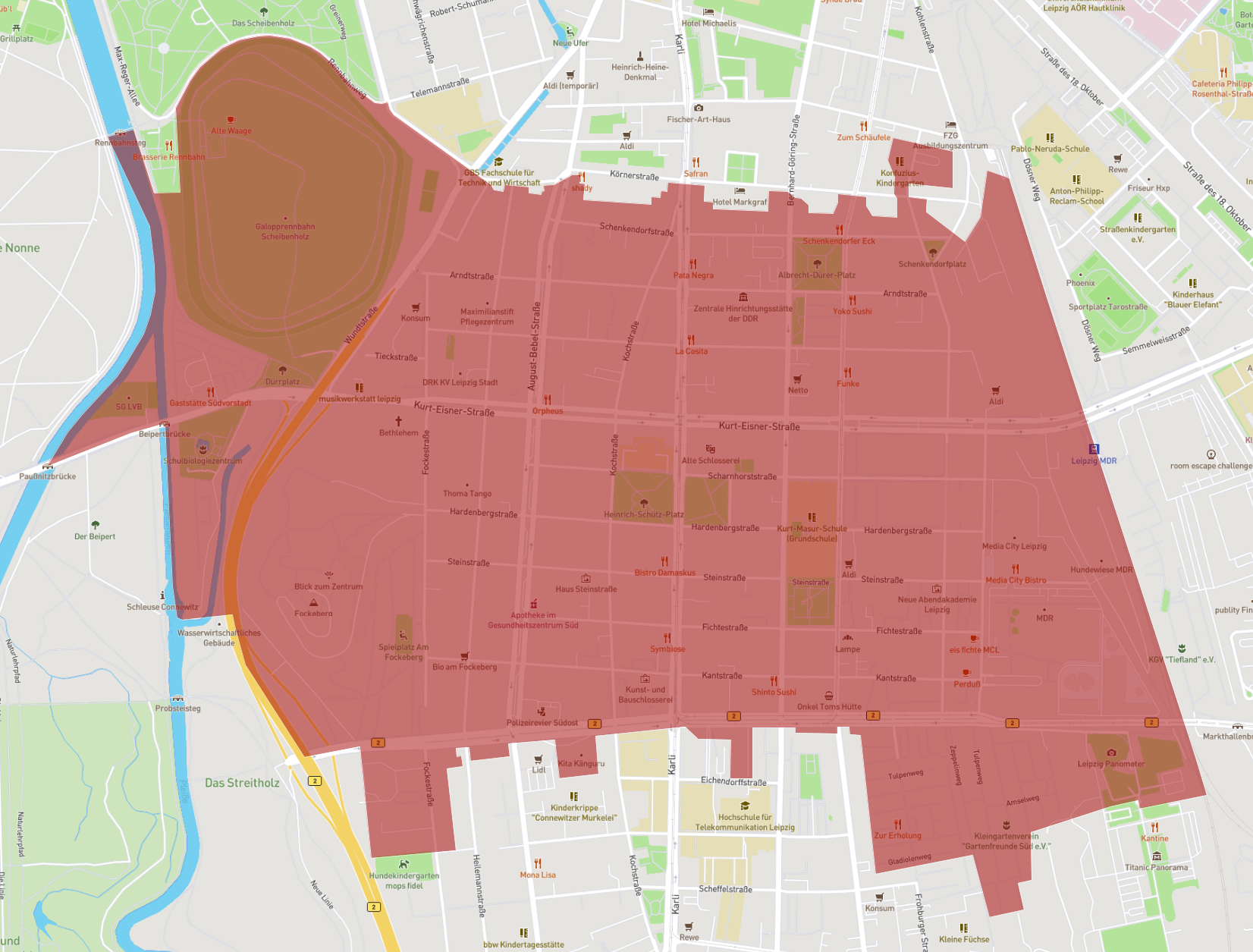 Postleitzahl 04275 - Leipzig - AtlasBig.com