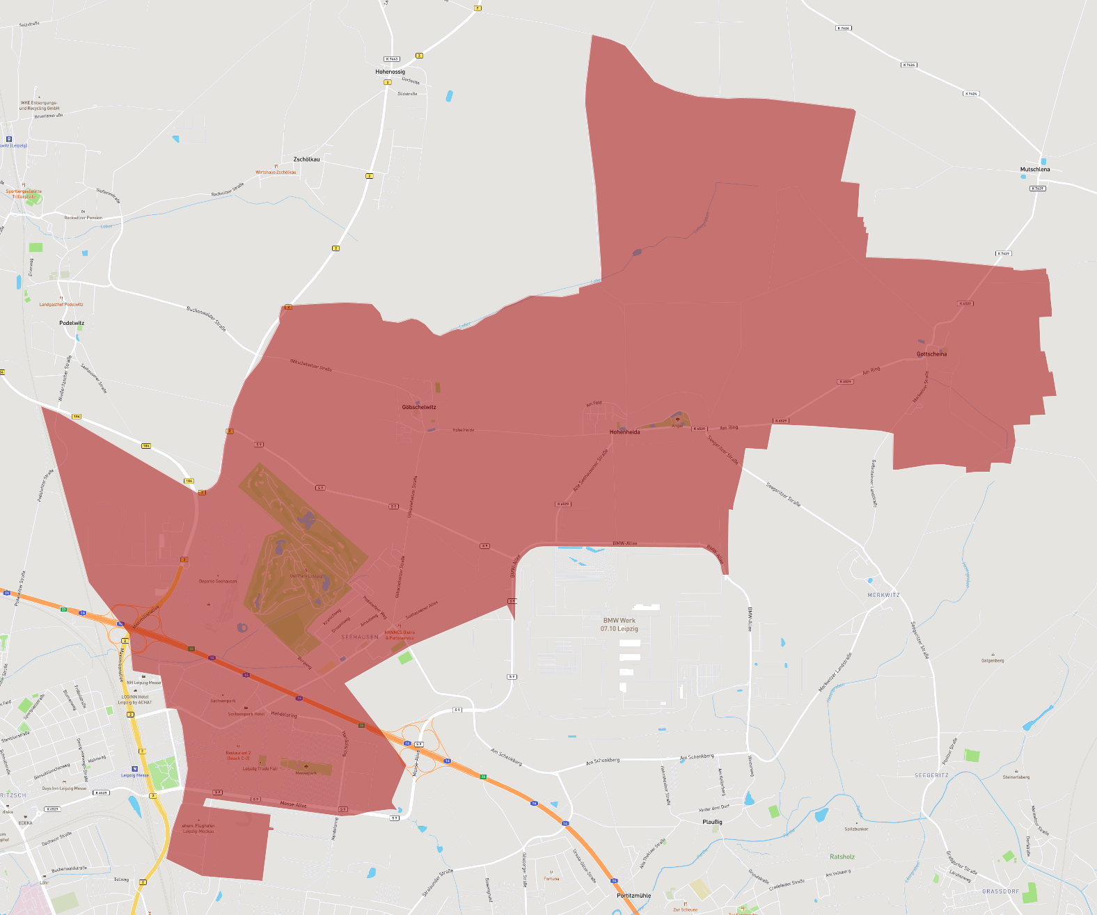 Postleitzahl 04356 - Leipzig - AtlasBig.com