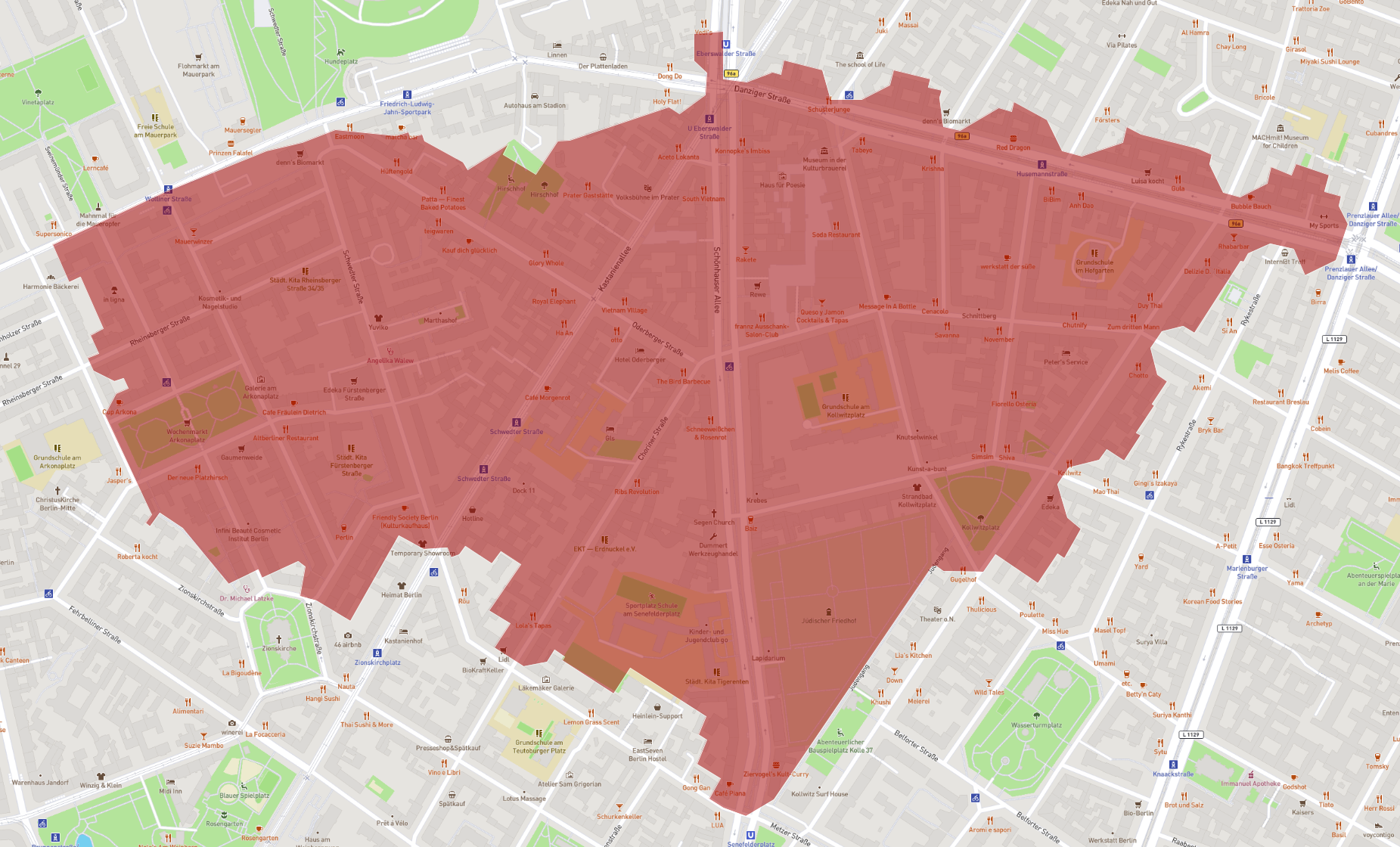 Postleitzahl 10435 - Berlin - AtlasBig.com