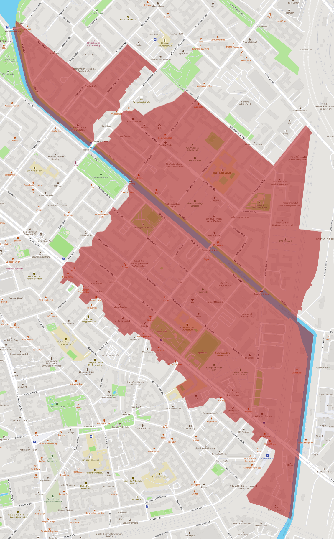 Postleitzahl 12059 - Berlin - AtlasBig.com