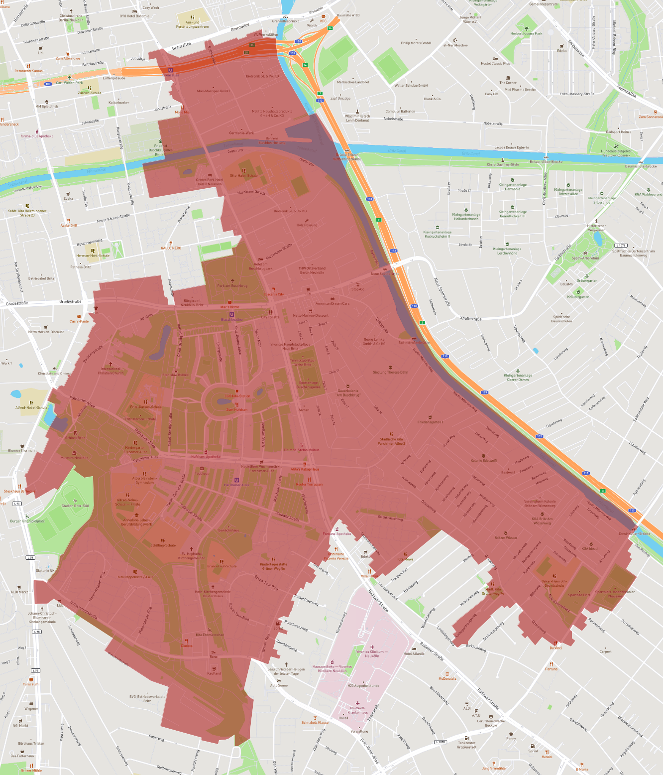 Postleitzahl 12359 - Berlin - AtlasBig.com