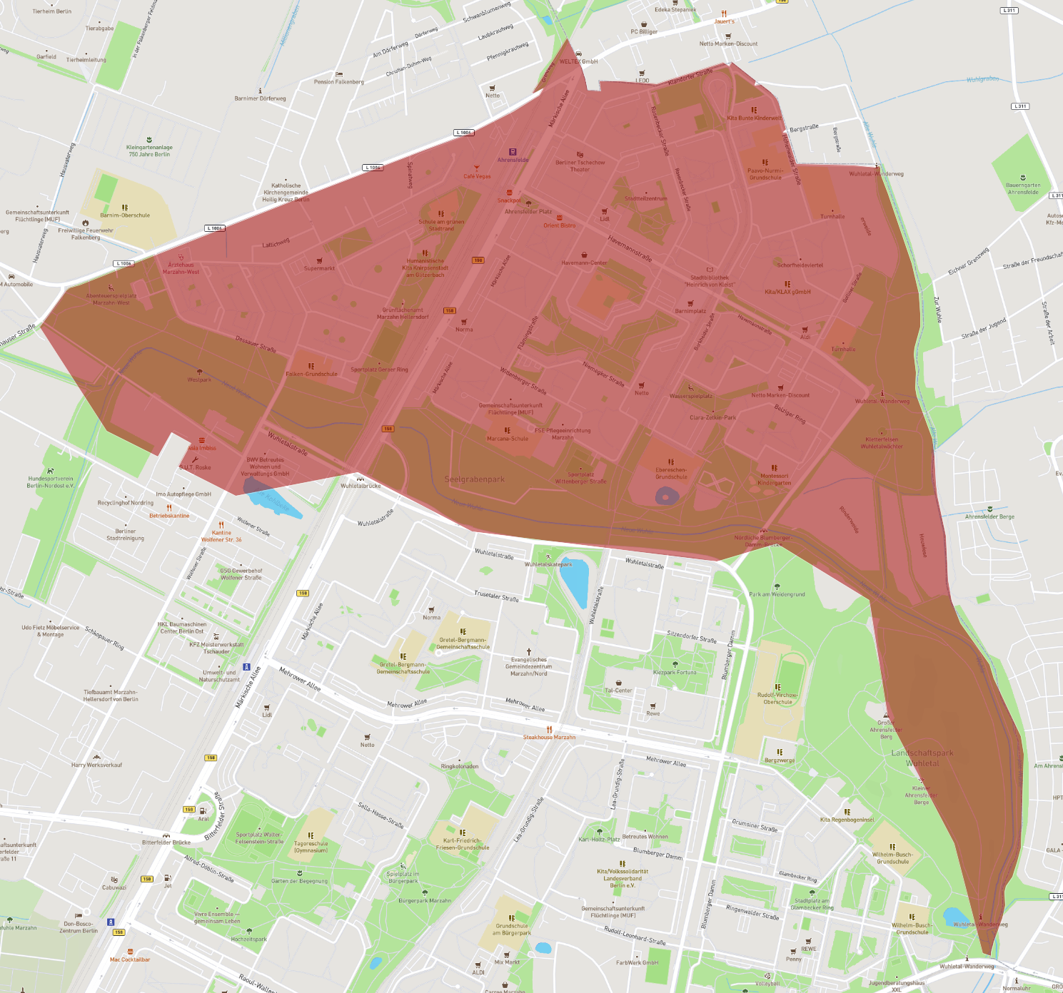 Postleitzahl 12689 - Berlin - AtlasBig.com