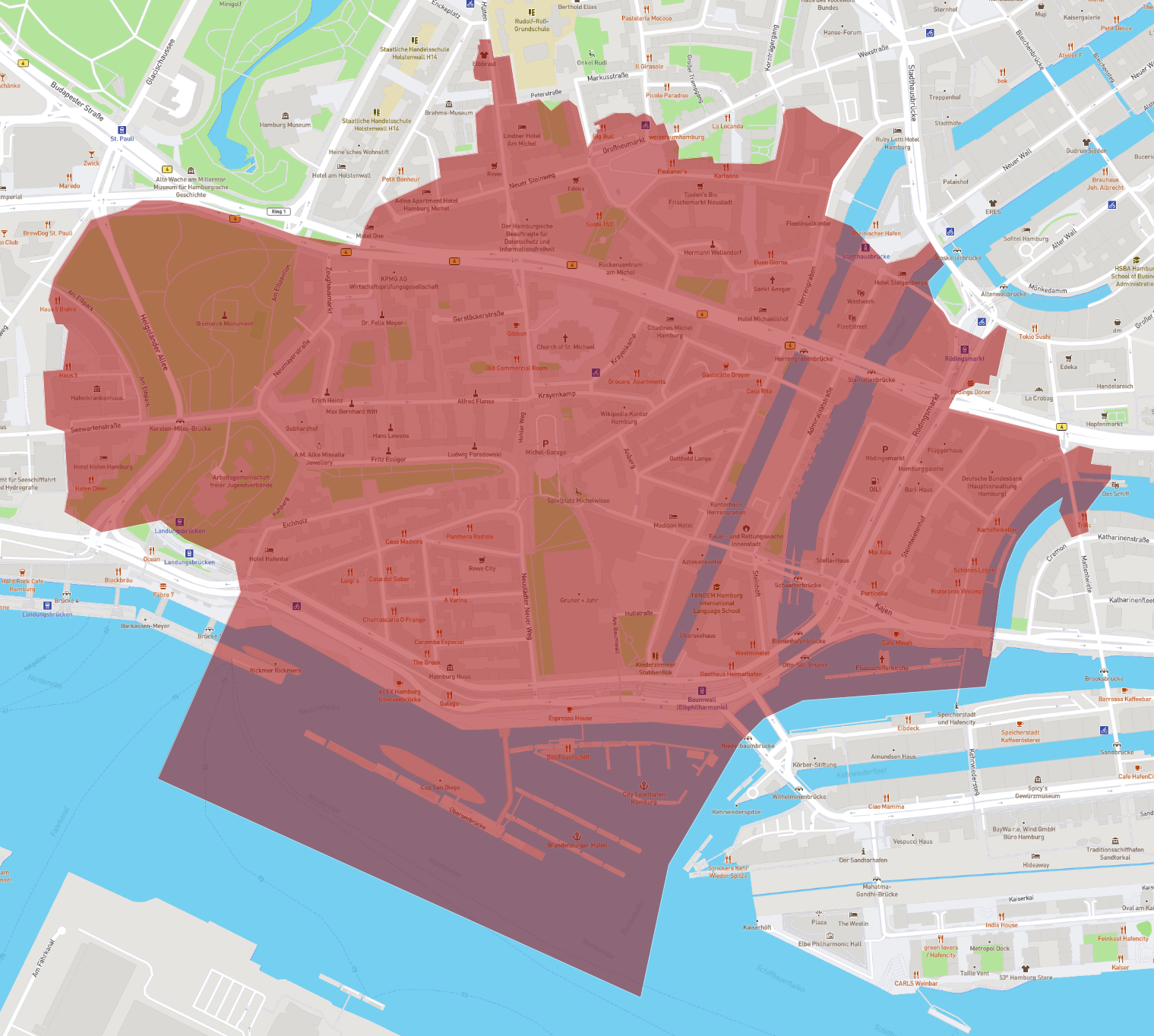 Postleitzahl 20459 - Hamburg - AtlasBig.com