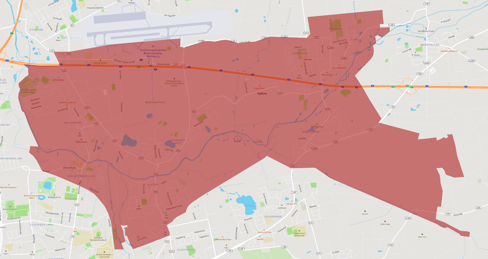 Postleitzahl 38108 - Braunschweig - AtlasBig.com