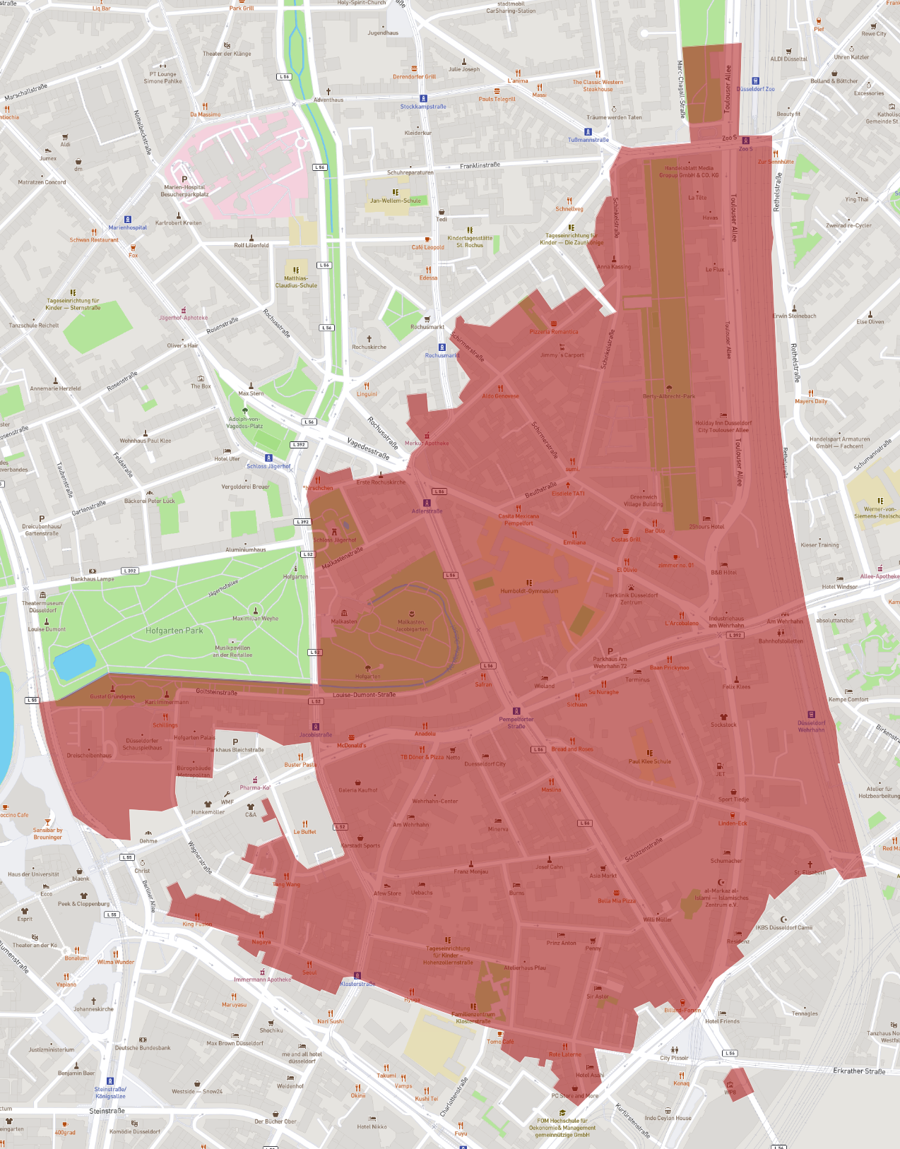 Postleitzahl 40211 - Düsseldorf - AtlasBig.com