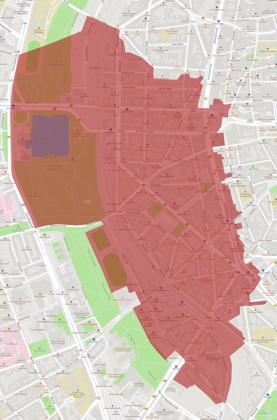 Postleitzahl 50674 - Köln - AtlasBig.com