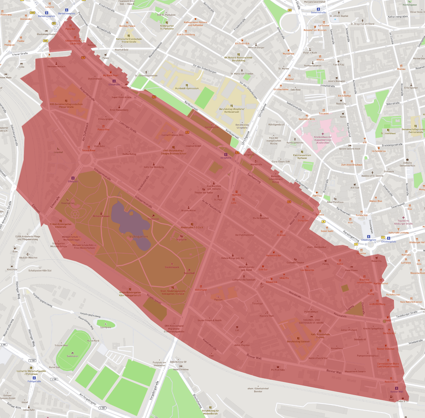 Postleitzahl 50677 - Köln - AtlasBig.com
