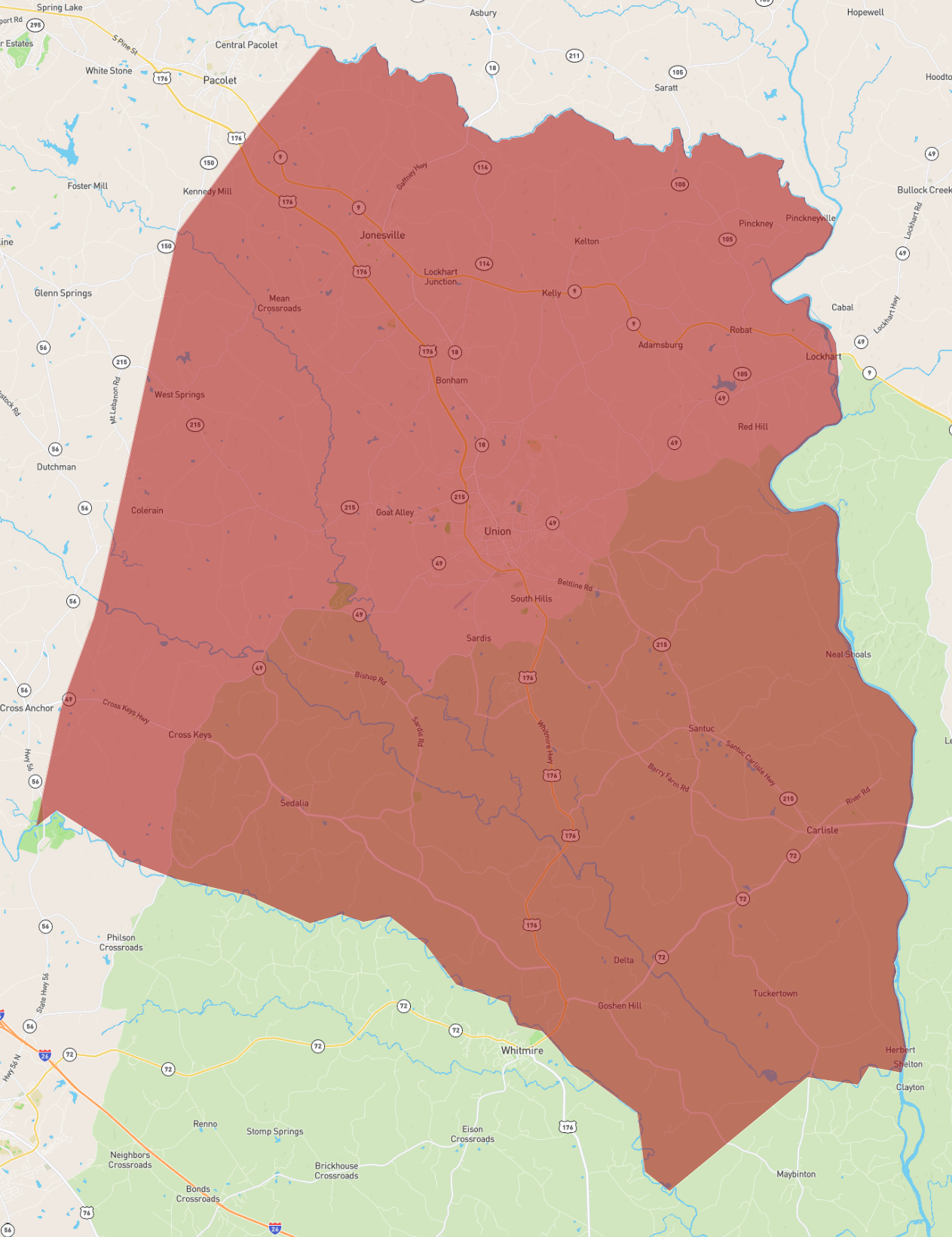 South Carolina Union County