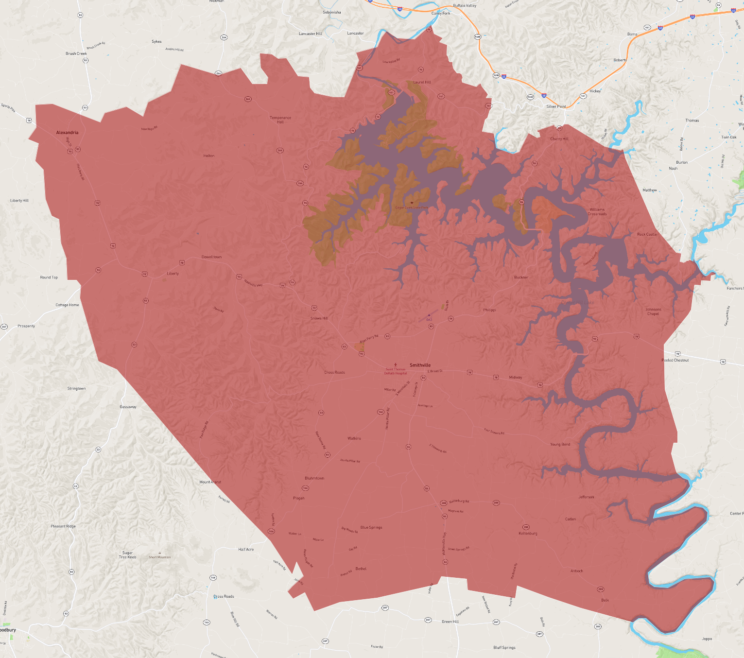 Tennessee DeKalb County
