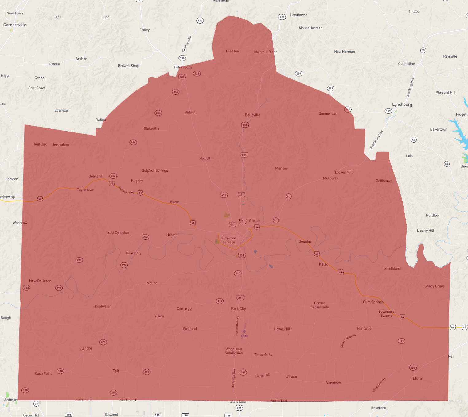 Tennessee Lincoln County