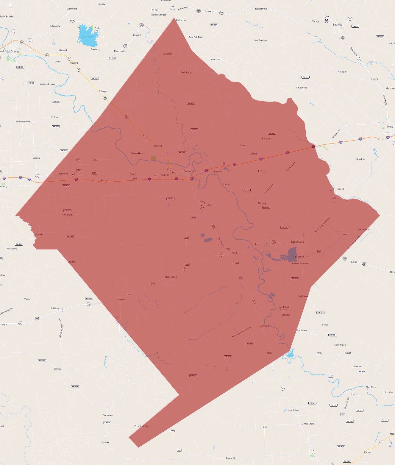 Texas Colorado County