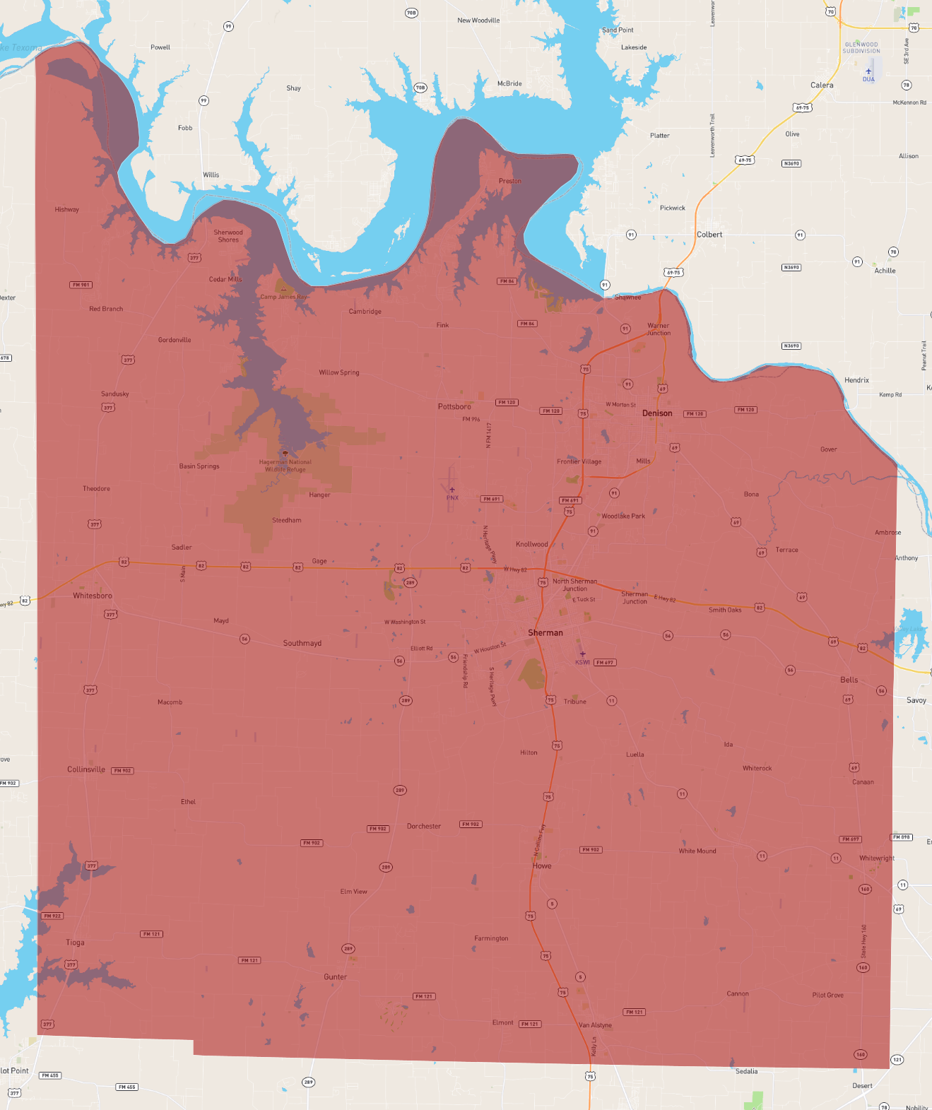 Texas Grayson County
